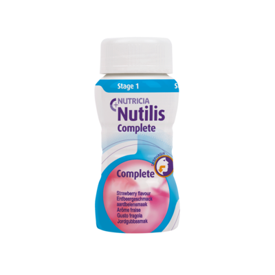 Nutilis Complete Stage 1 Fragola 24x Bottiglietta da 125 ml | Nutricia