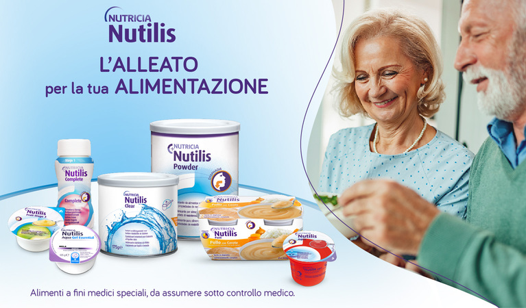 Nutilis: alimenti e addensanti per disfagia| Direct Nutricia