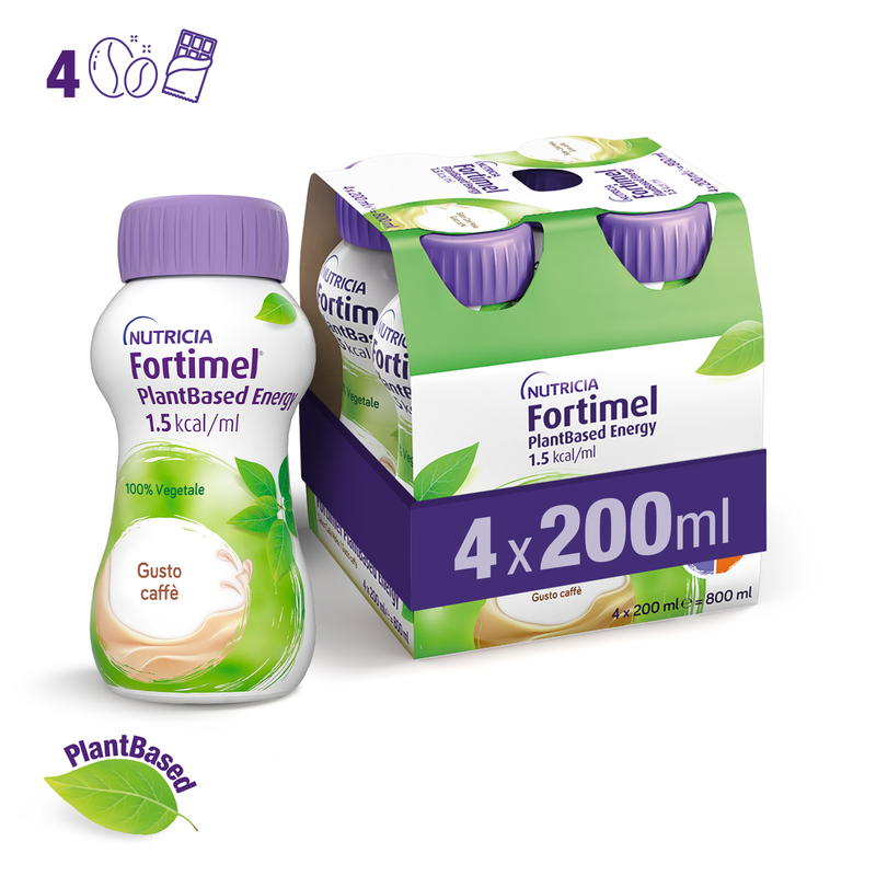 FORTIMEL PLANT BASED ENERGY Caffè 4x200ml | Direct Nutricia
