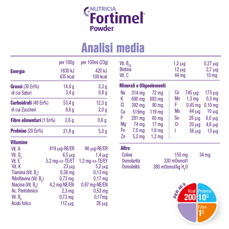 FORTIMEL Powder Neutro 1x335g | Direct Nutricia