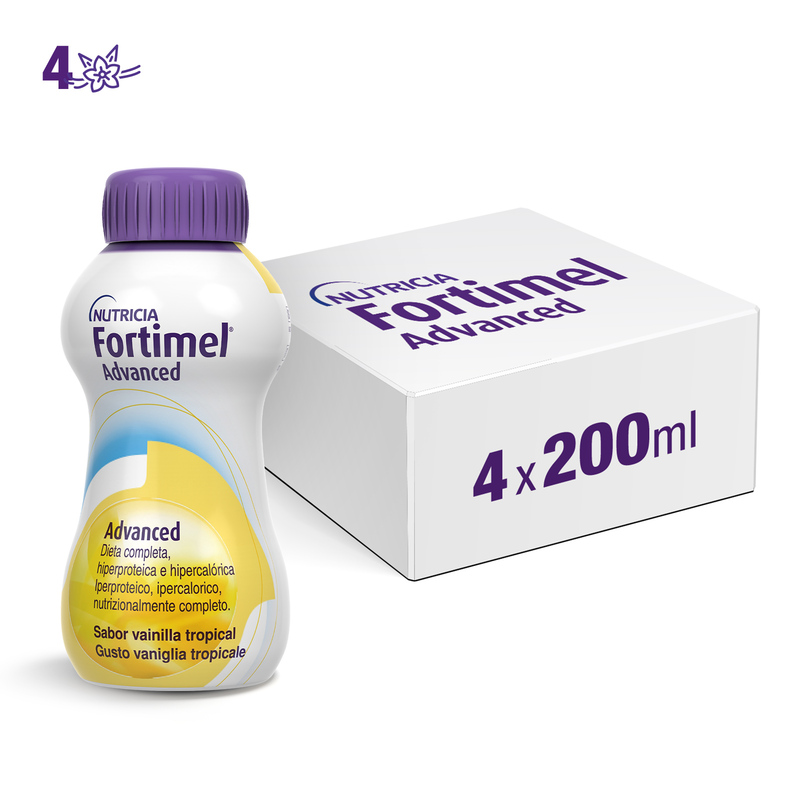 FORTIMEL Advanced Vaniglia Tropicale 4x200ml|Direct Nutricia 1 ...