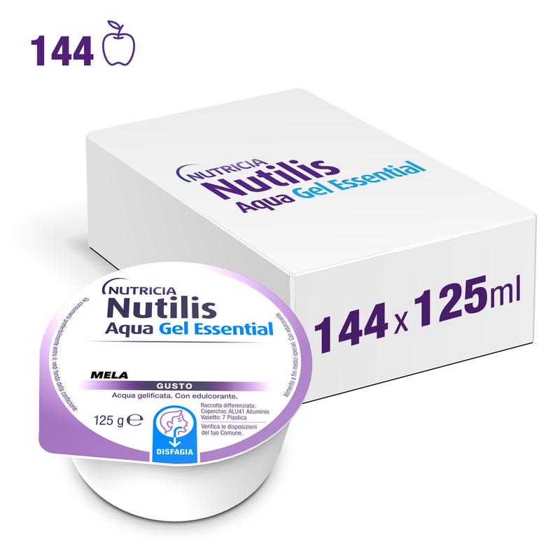 NUTILIS AQUA GEL ESSENTIAL Mela 144x125g | DirectNutricia
