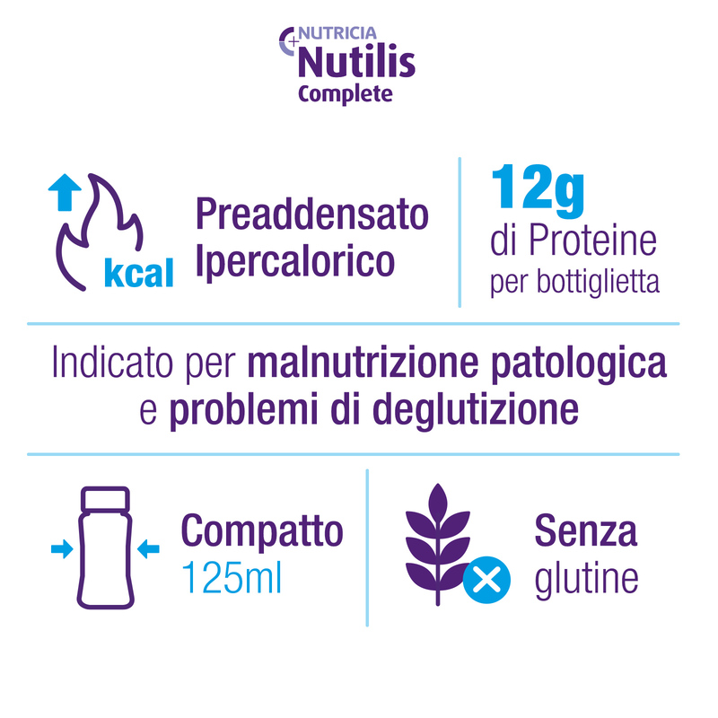 NUTILIS COMPLETE Stage 1 Vaniglia 48x125ml | Direct Nutricia