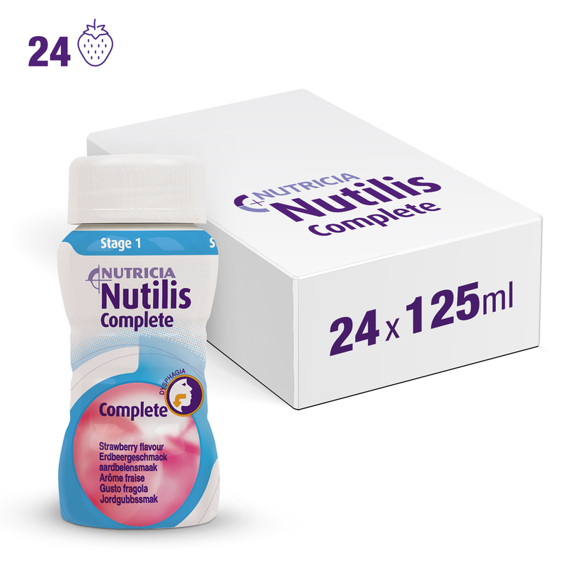 NUTILIS COMPLETE Stage 1 Fragola 24x125ml | Direct Nutricia