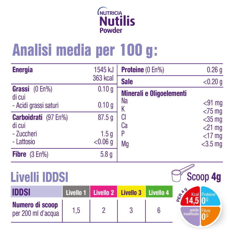 NUTILIS POWDER, Polvere Addensante 300g | Direct Nutricia