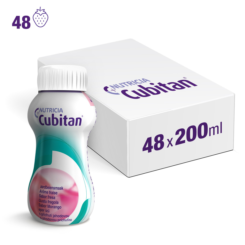 CUBITAN Fragola 48x200ml | Direct Nutricia