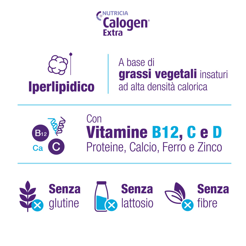 CALOGEN EXTRA Neutro 4x200ml | Direct Nutricia