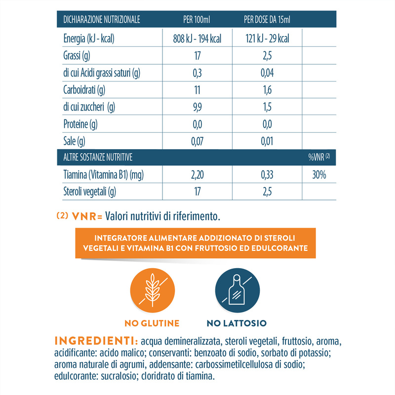 DANACOL Plus Riduce il Colesterolo 30x15ml | Direct Nutricia