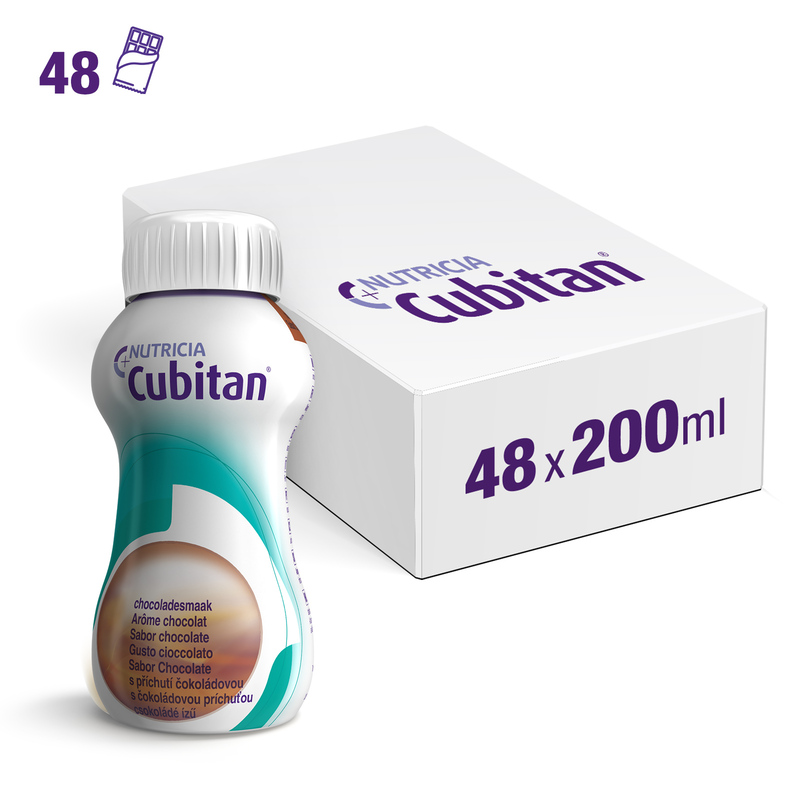 CUBITAN Cioccolato 48x200ml | Direct Nutricia