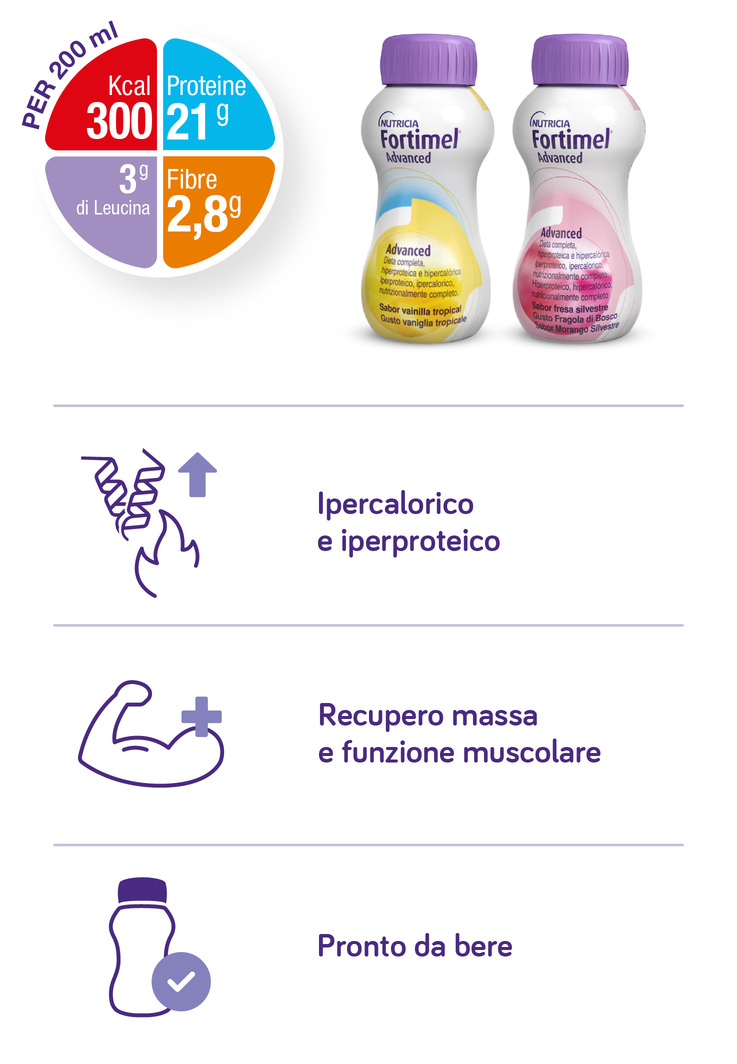 FORTIMEL Advanced Vaniglia Tropicale 4x200ml|Direct Nutricia 1 ...