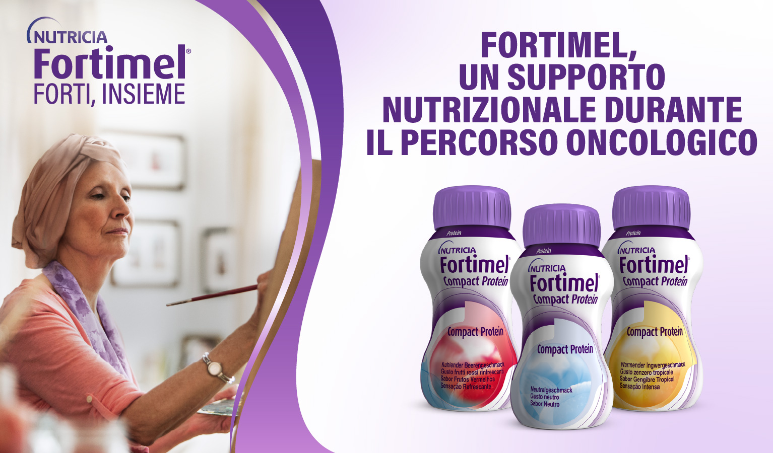Contro malnutrizione con Fortimel Forticare | Nutricia Shop