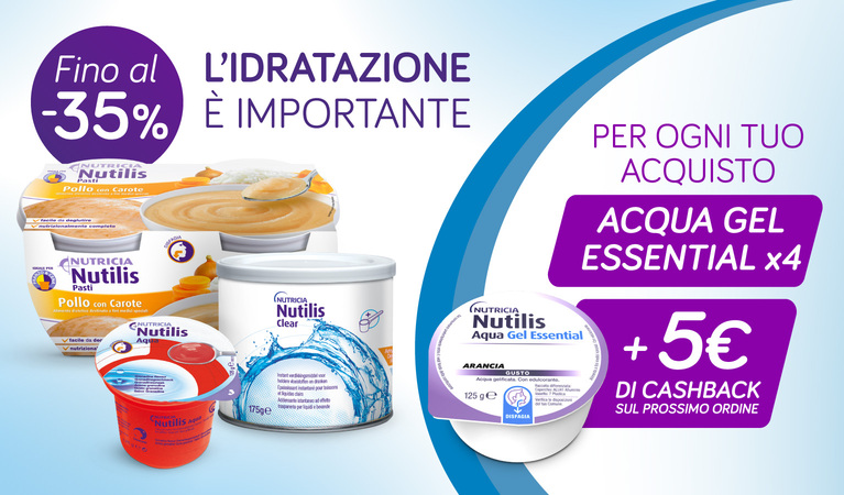Nutilis: alimenti e addensanti per disfagia| Direct Nutricia