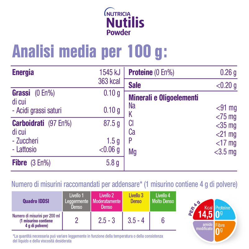 NUTILIS POWDER, Polvere Addensante 300g | Direct Nutricia