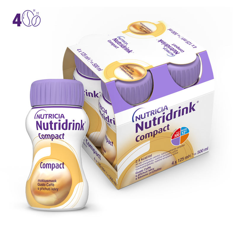 Integratori alimentari bevande - NUTRIDRINK COMPACT CAFFÈ. 4 X ...