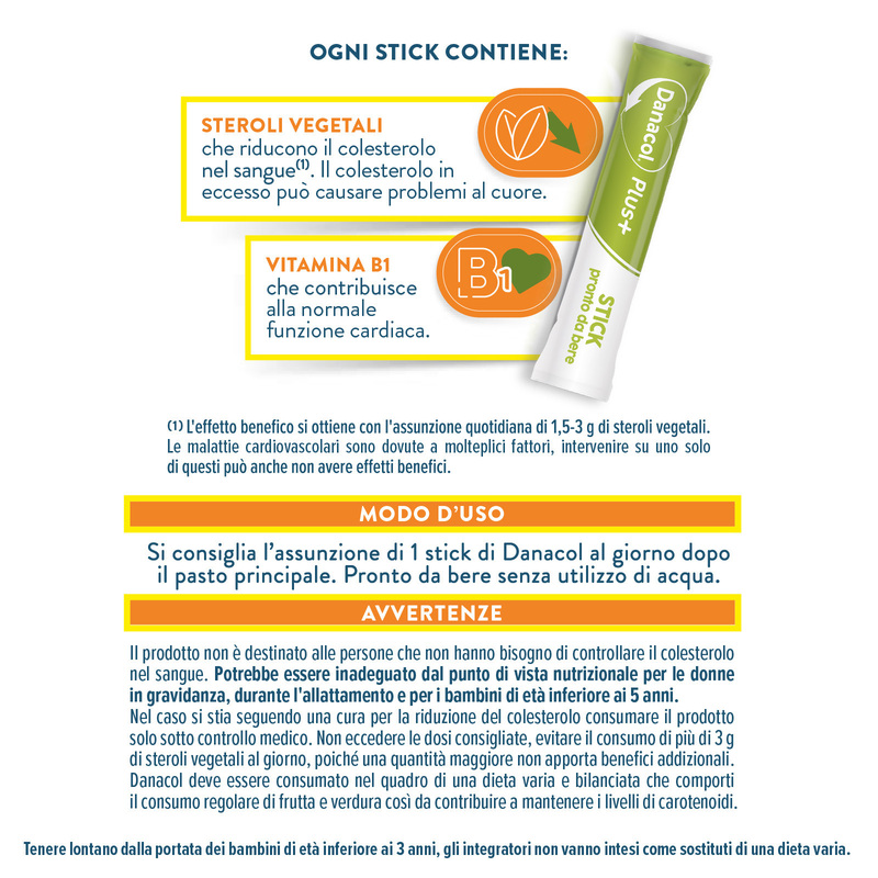 DANACOL Plus Riduce il Colesterolo 60x15ml | Direct Nutricia